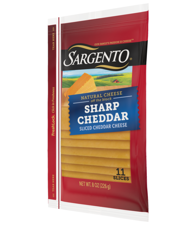 Sargento® Sliced Sharp Natural Cheddar Cheese, 11 slices | Sargento