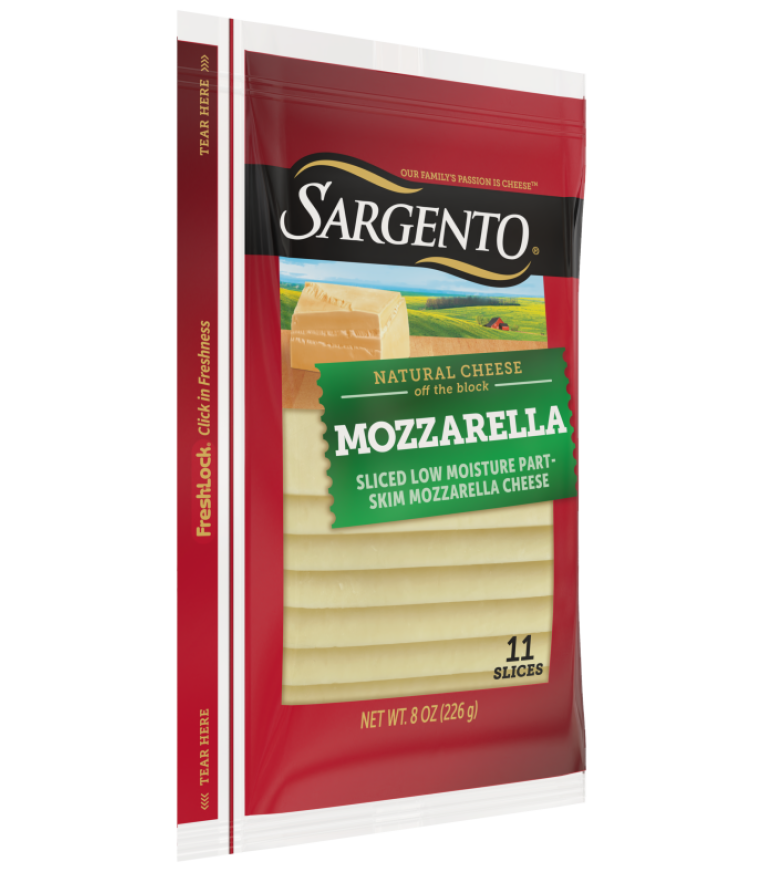 Sargento® Sliced Mozzarella Natural Cheese, 11 Slices | Sargento