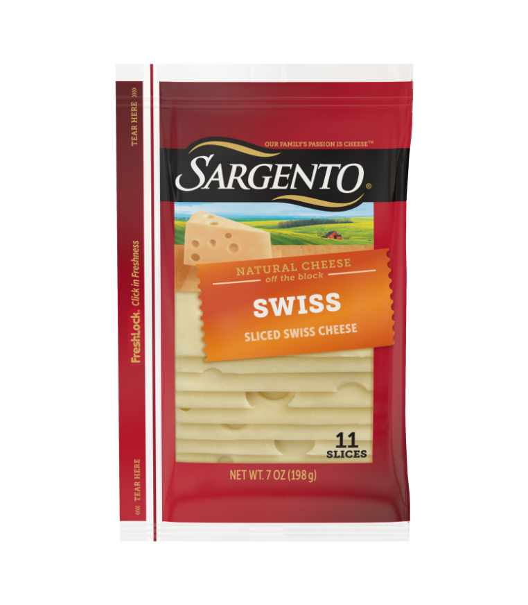 Sargento® Sliced Swiss Natural Cheese, 11 slices | Sargento