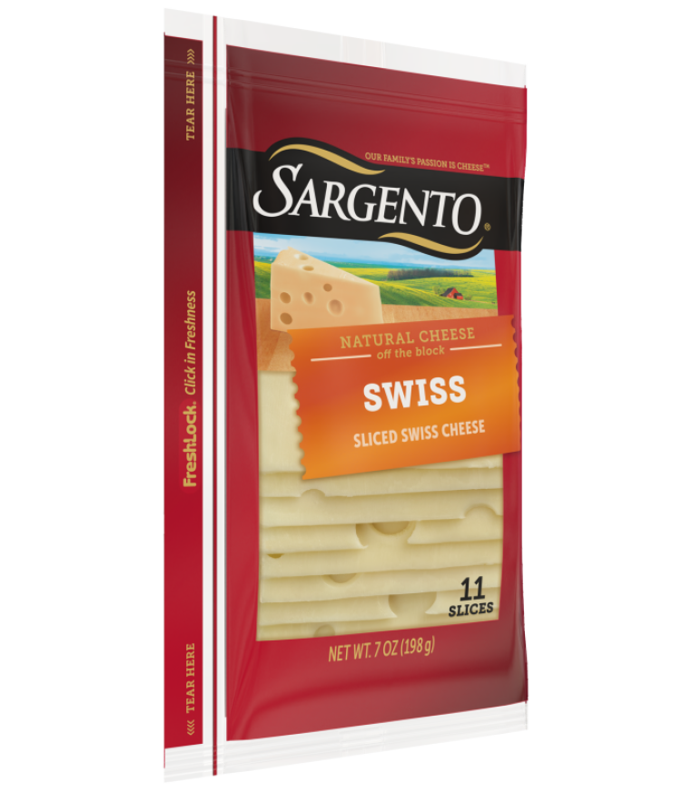 Sargento® Sliced Swiss Natural Cheese, 11 slices | Sargento
