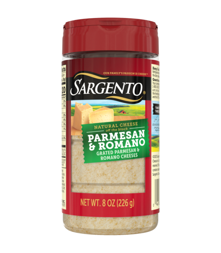 Sargento® Grated Parmesan & Romano Cheeses, 8 oz. | Sargento
