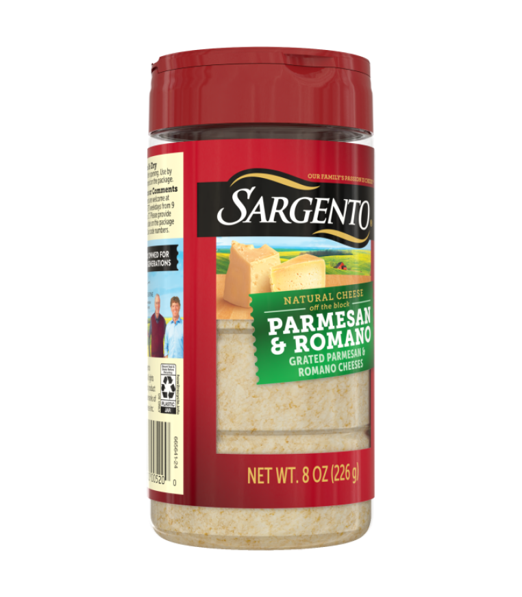 Sargento® Grated Parmesan & Romano Cheeses, 8 oz. | Sargento