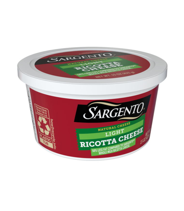 Sargento® Light Ricotta Natural Cheese, 15 oz. | Sargento