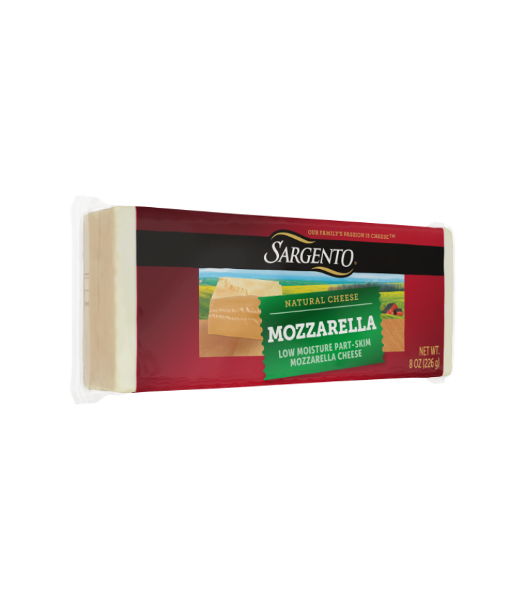 Sargento® Block Mozzarella Natural Cheese, 8 oz. | Sargento