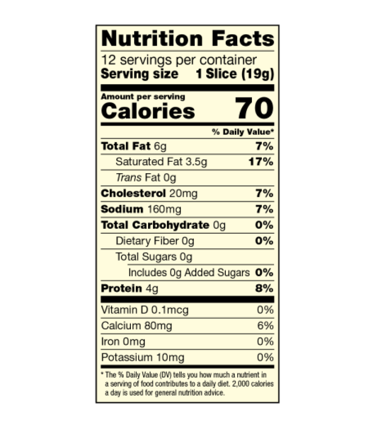 Sargento® Natural American Sliced Cheese, 12 Slices | Sargento