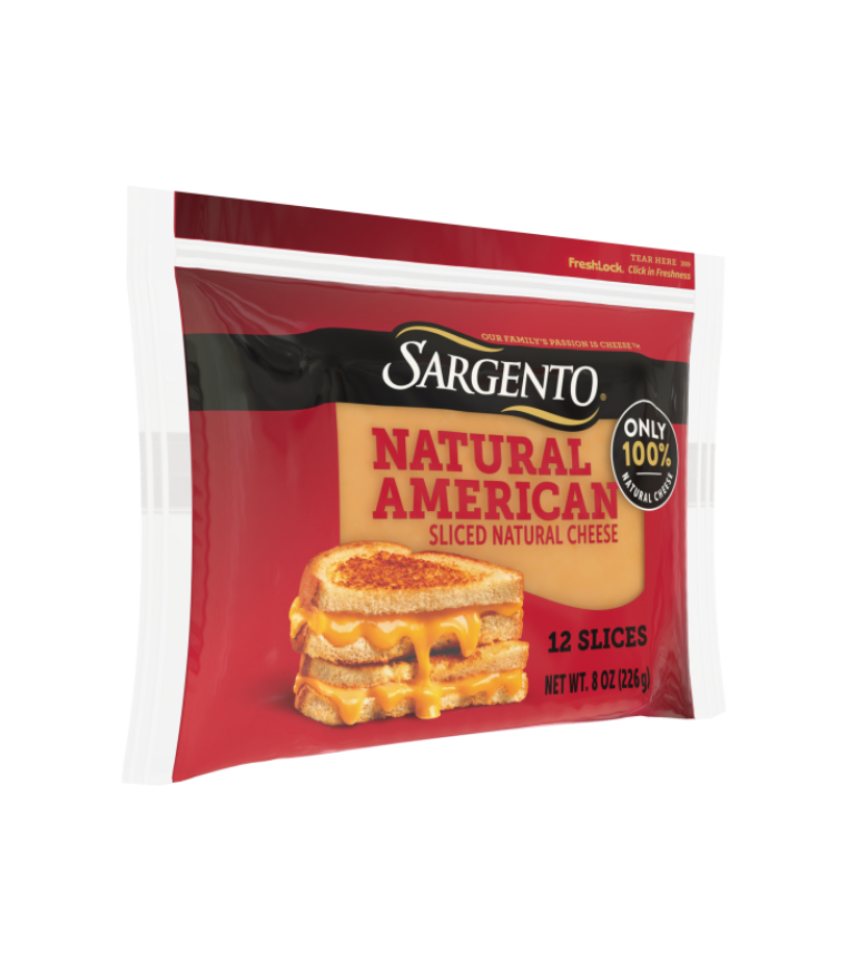 Sargento® Natural American Sliced Cheese, 12 Slices | Sargento