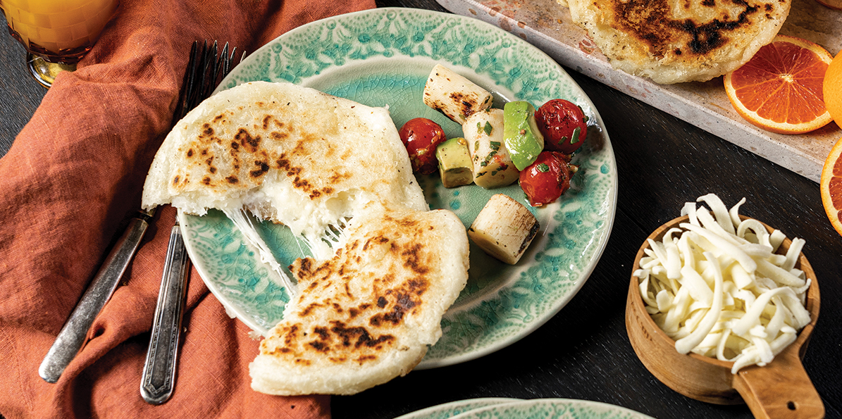 Cheesy Yuca Arepas (Arepas de Yuca) | Sargento® Foods Incorporated