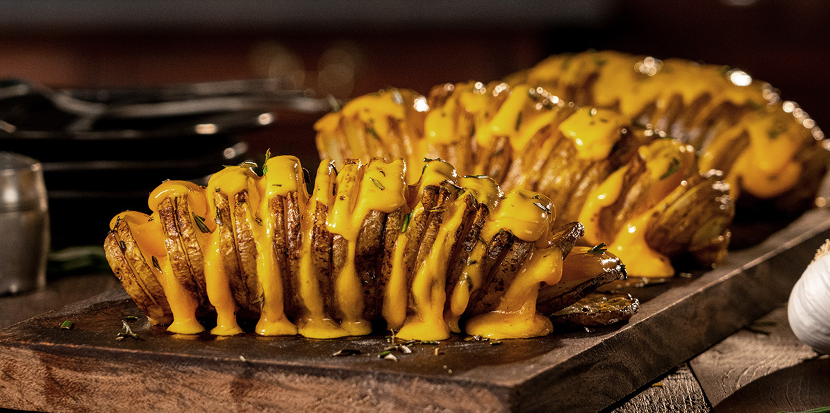 Cheddar & Rosemary Hasselback Potatoes | Sargento® Foods Incorporated