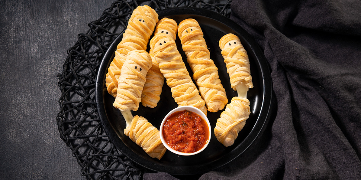 Baked String Cheese Mummies | Sargento® Foods Incorporated