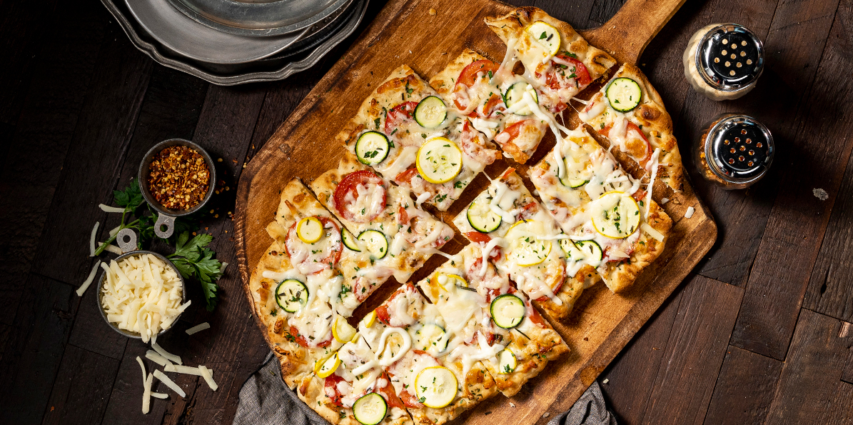 Tomato and Zucchini Grilled Pizza | Sargento® Foods Incorporated